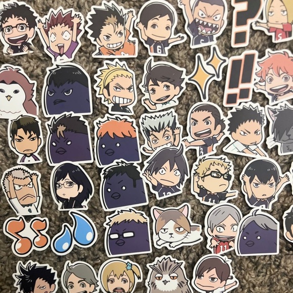 No Brand | Accessories | Haiku 35 Pcs Sticker Set Japanese Anime | Poshmark